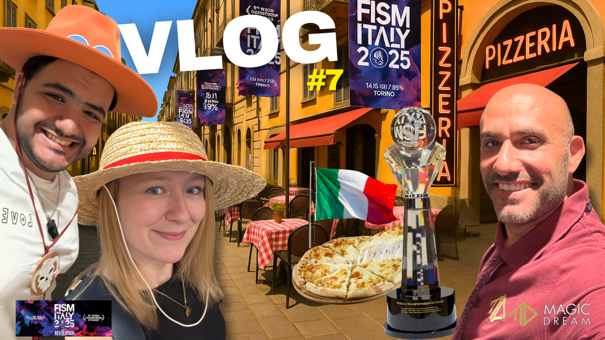 🚘 VLOG 7 : #FISM - Les CHAMPIONNATS DU MONDE de Magie à Turin avec la ...