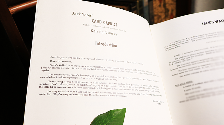 Jack Yates' Card Caprice – Magic Dream