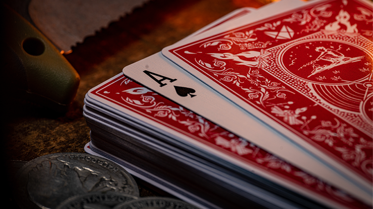 Bonfires Red (includes Card Magic Course) by Adam Wilber and Vulpine ...
