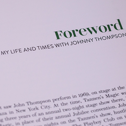 The Magic of Johnny Thompson – Magic Dream