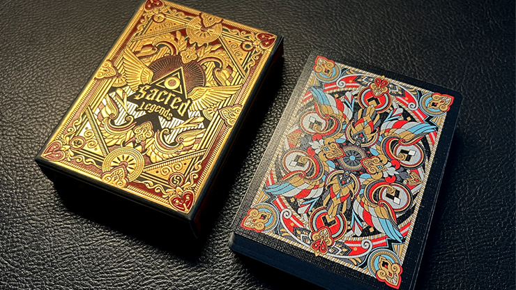 Sacred Legends Black Edition Playing Cards by HypieLab – Magic Dream