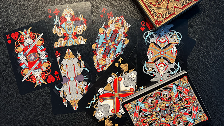 Sacred Legends Black Edition Playing Cards by HypieLab – Magic Dream